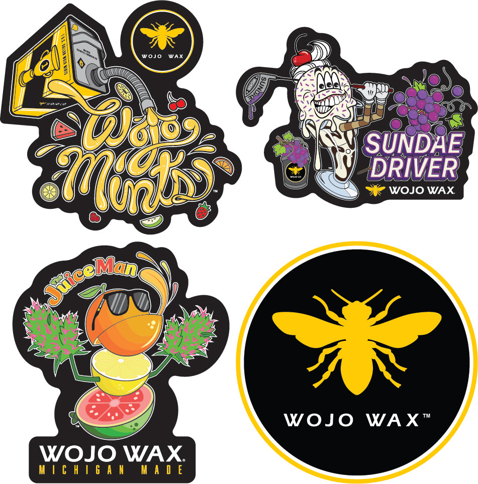 Sticker Pack – Wojo Wear